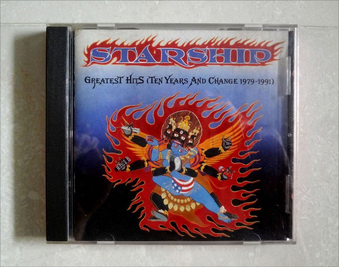 STARSHIP CD Greatest Hits (Ten Years And Change 1979 - 1991), Hobbies ...