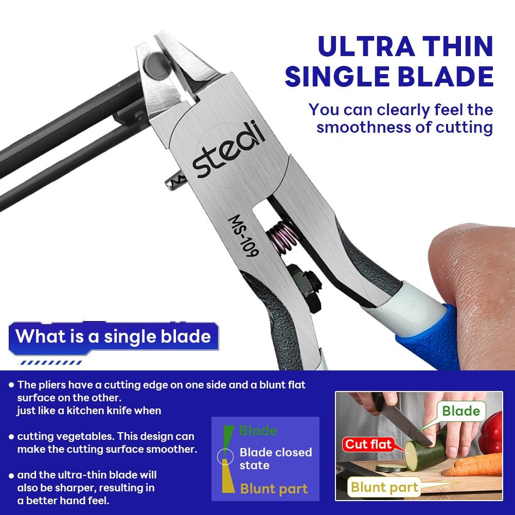 Stedi MS-109 Single Blade Cutter Nipper Plier, Hobbies & Toys ...