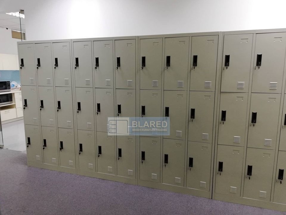 Steel locker 9 door | office furniture table and chair | PARTITION ...