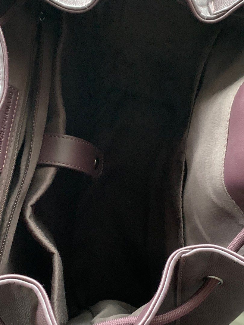 Straightforward Vegan Leather Backpack on Carousell