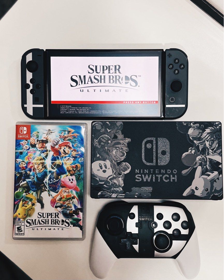 Super Smash Brothers Ultimate Nintendo Switch Game, Video Gaming, Video ...