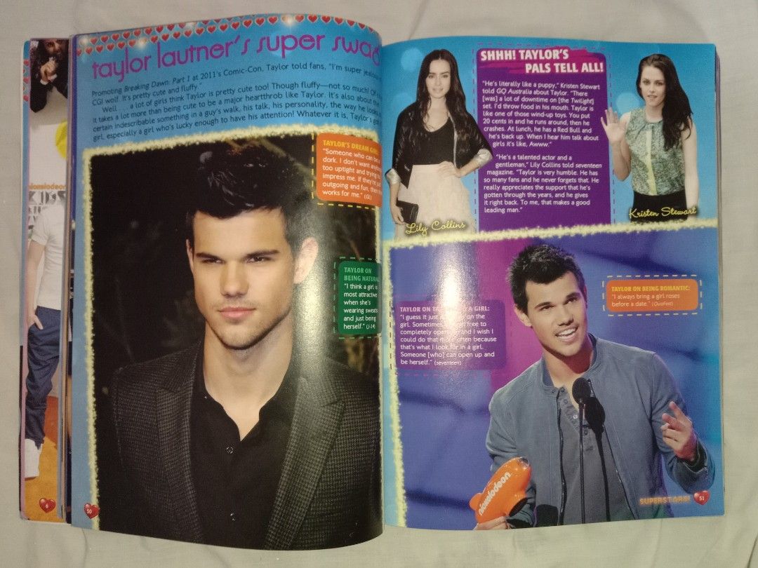 Superstars! Heartthrobs Magazine on Carousell