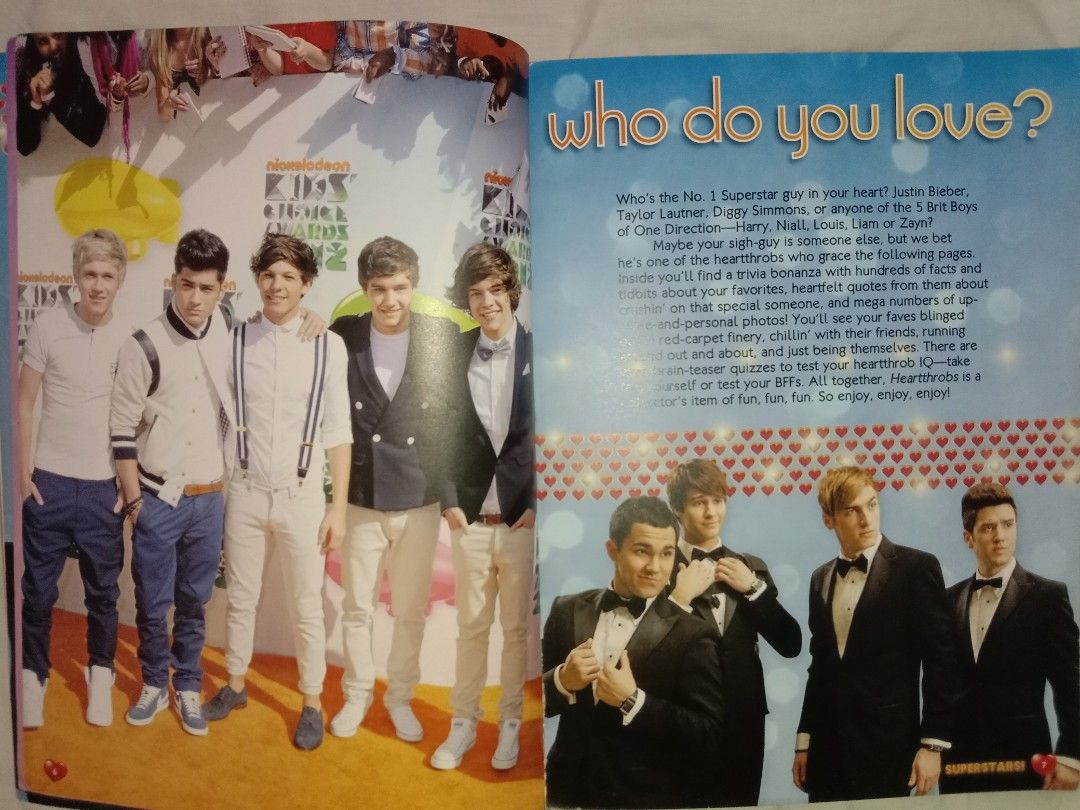 Superstars! Heartthrobs Magazine on Carousell