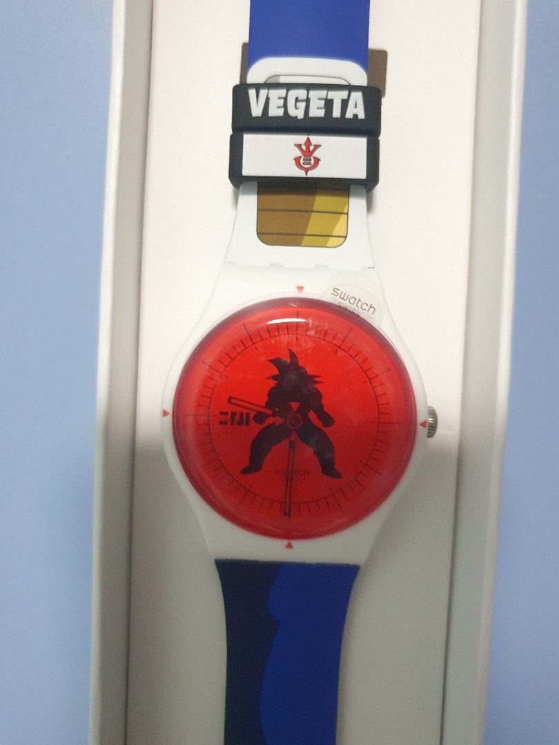 Swatch X DragonballZ Vegeta Watch, Mobile Phones & Gadgets, Wearables ...