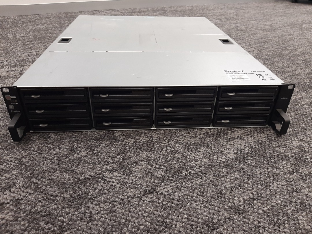 Synology RS-2414+ Rackstation NAS with 6 x 4 TB SATA disks and 5 x 6 TB ...