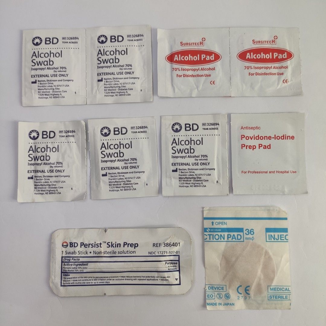 TAKE ALL Alcohol Swabs, Skin Prep, Injection Pad on Carousell