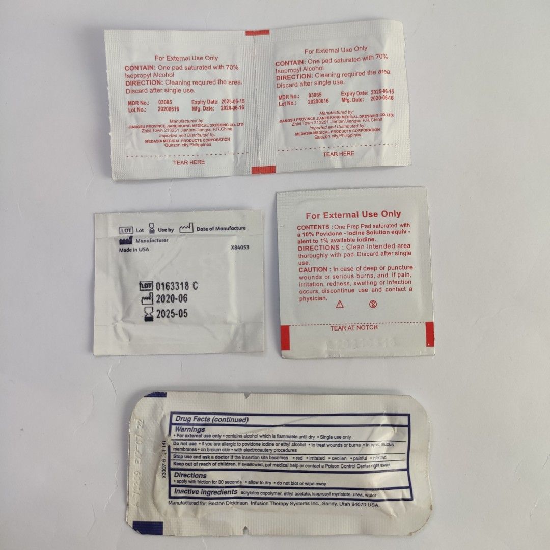 TAKE ALL Alcohol Swabs, Skin Prep, Injection Pad on Carousell