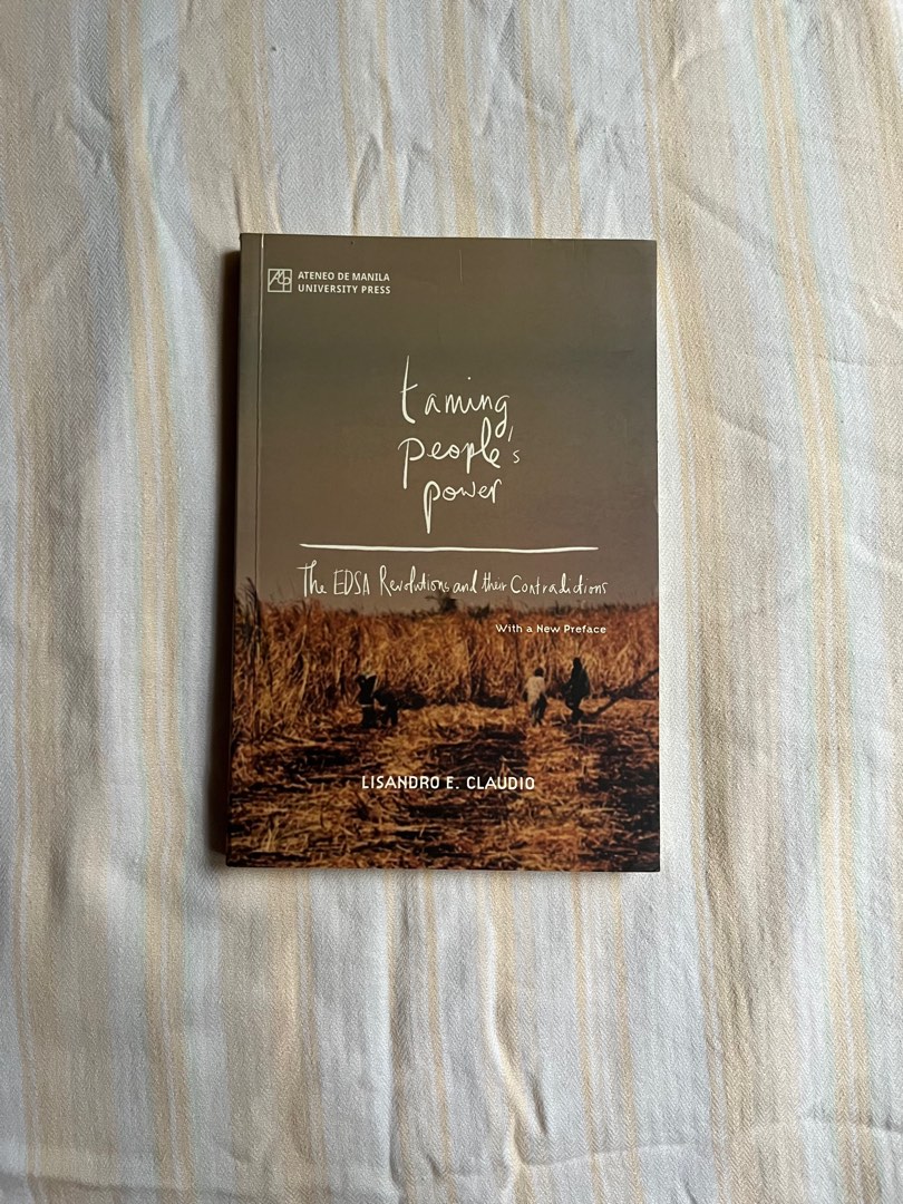 Taming People’s Power by Lisandro Claudio, Hobbies & Toys, Books ...