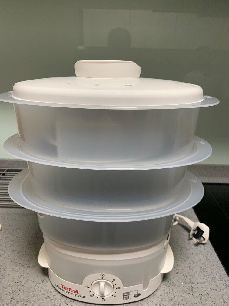 Tefal ultra compact steamer, Furniture & Home Living, Kitchenware ...