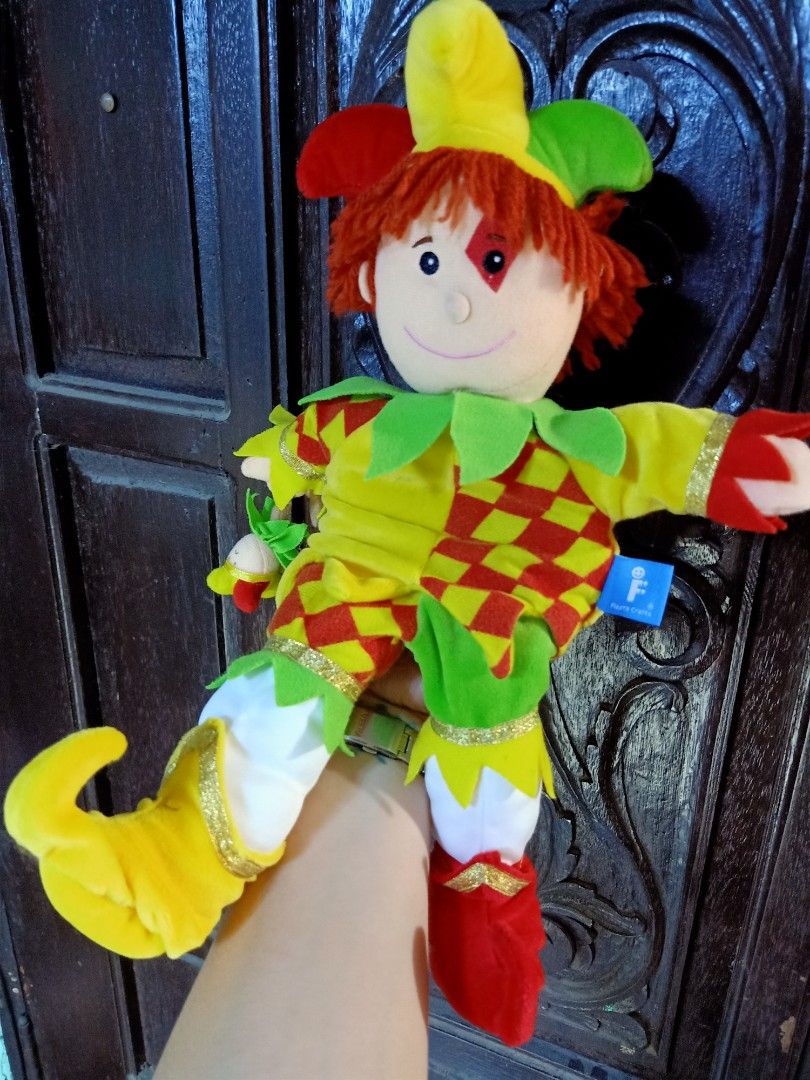 TELLATALE JINGLING JESTER HAND PUPPET, Hobbies & Toys, Toys & Games on ...