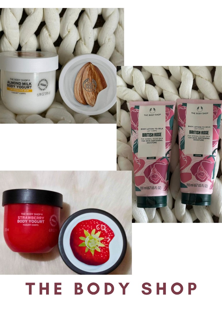 The Body Shop - Body Lotion/Body Yogurt | Original; Bought in USA, Beauty & Personal Care, Bath ...