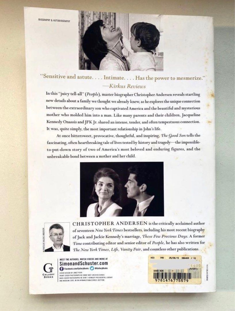 The Good Son - JFK Jr, Hobbies & Toys, Books & Magazines, Fiction & Non ...