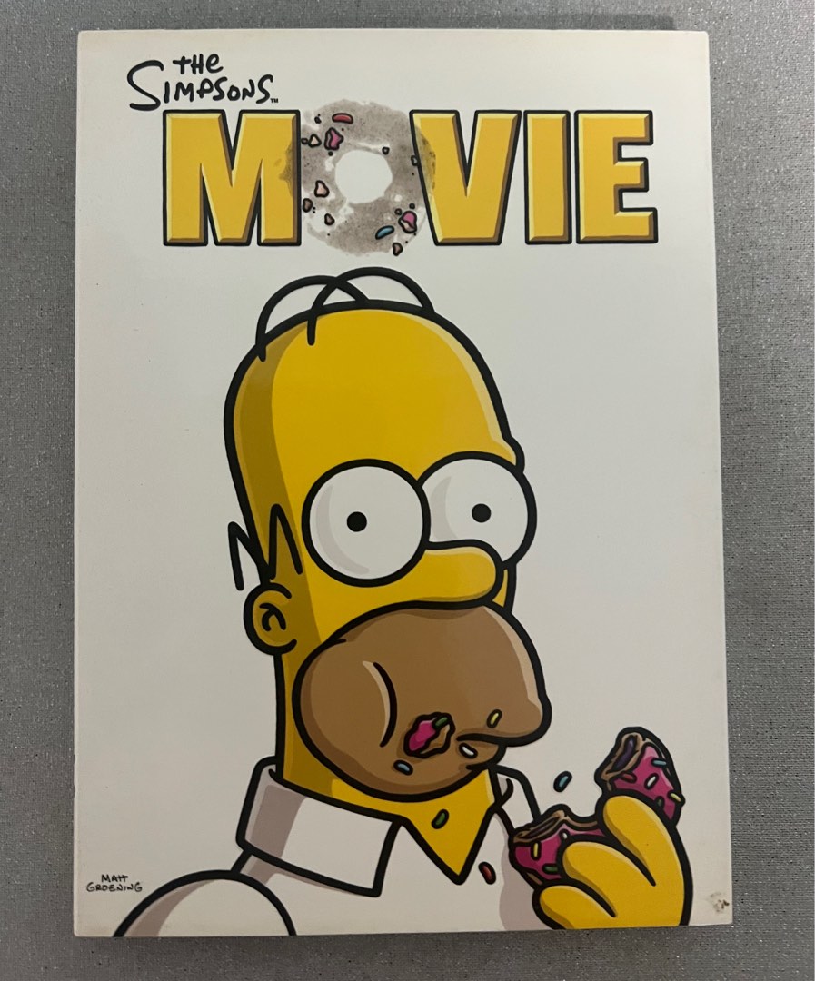 The Simpsons Movie, Hobbies & Toys, Music & Media, CDs & DVDs on Carousell