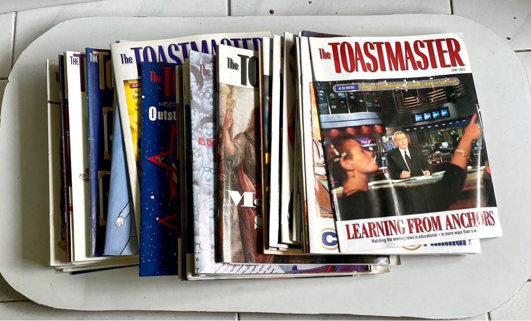 The Toastmaster Magazine 1996-2002 by Toastmasters International public ...