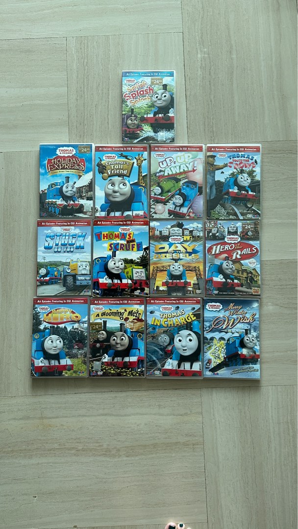 Thomas & Friends DVDS, Hobbies & Toys, Music & Media, CDs & DVDs on ...