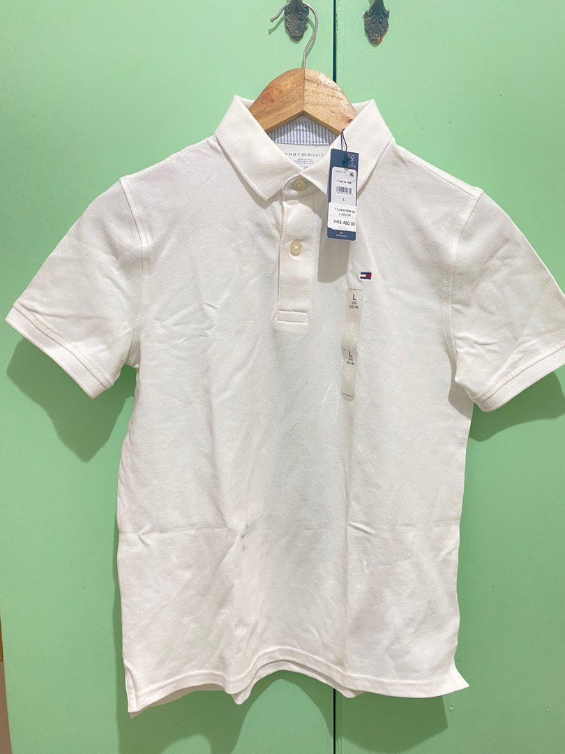Tommy Hilfiger Polo (12-14 years old) with tag, paperbag, and original ...