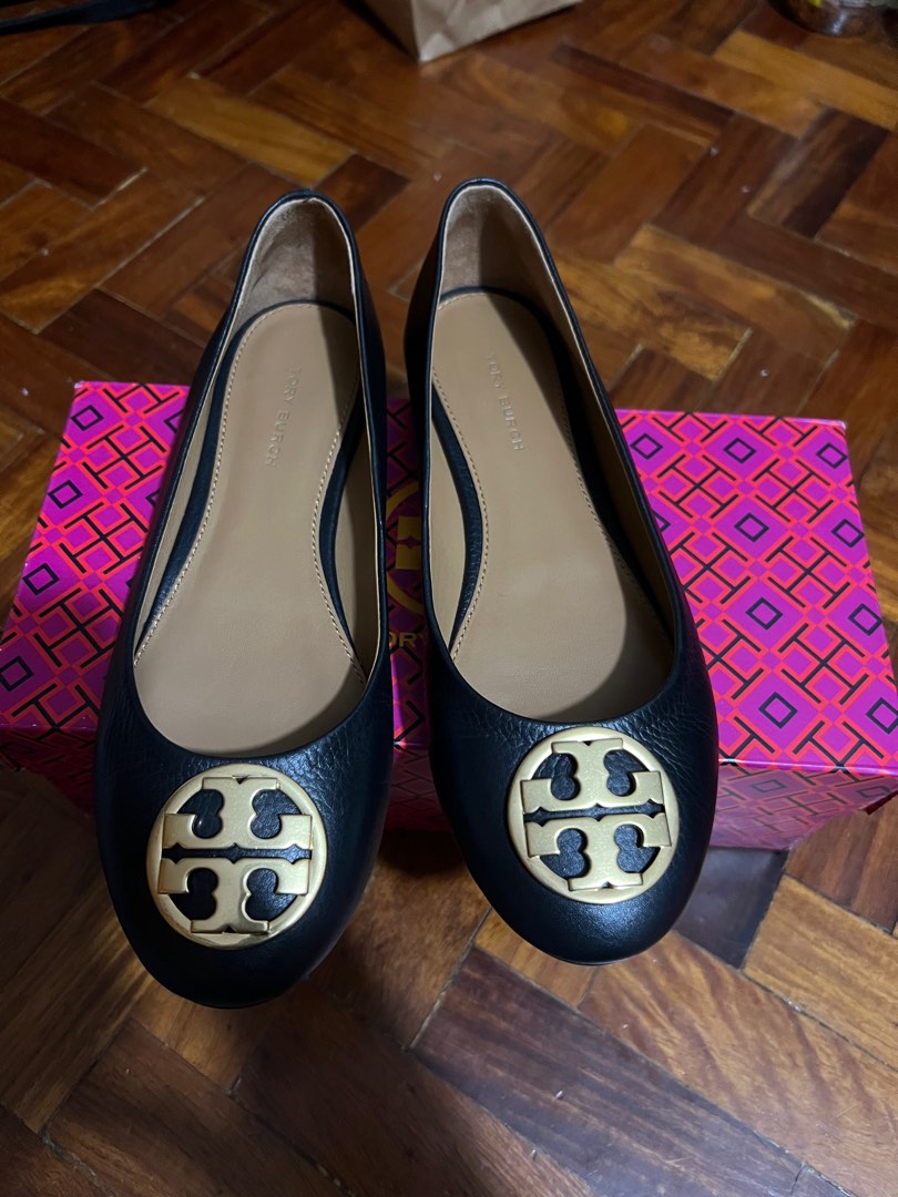 TORY BURCH CHELSEA BALLET FLAT, Women's Fashion, Footwear, Flats ...