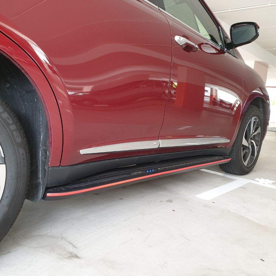 Toyota Harrier Hybrid line stickers - Authentic Red 3M Reflective Tape ...