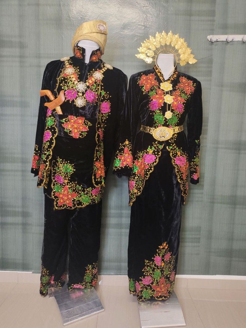 Traditional bangsawan kesultanan pahlawan melayu klasik, Women's ...