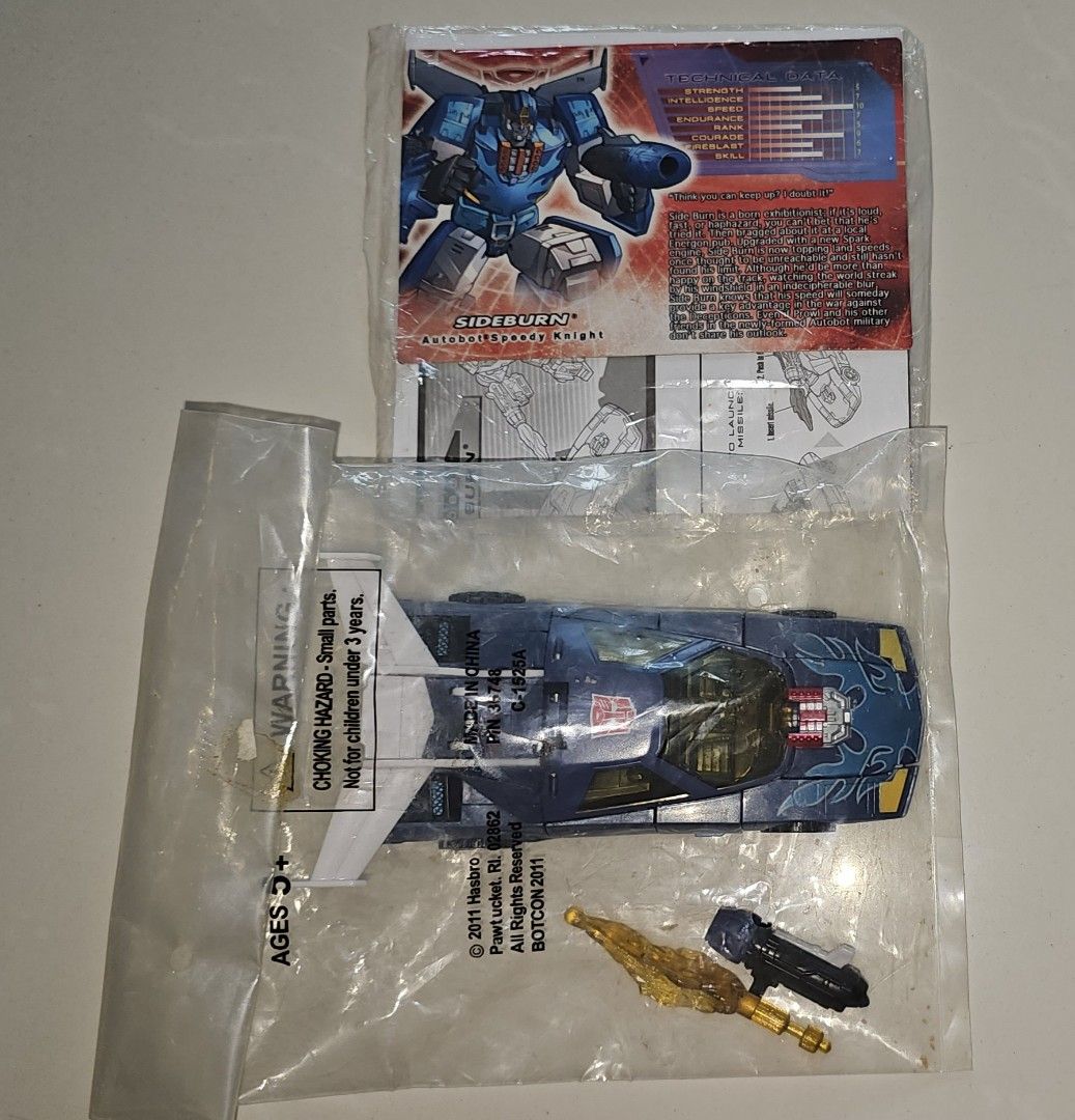 Transformers sideburn Hotrod exclusive limited edition, Hobbies & Toys ...