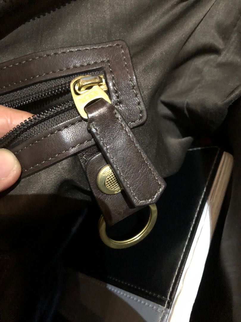 Tumi full leather - Indiana Jones, Luxury, Bags & Wallets on Carousell