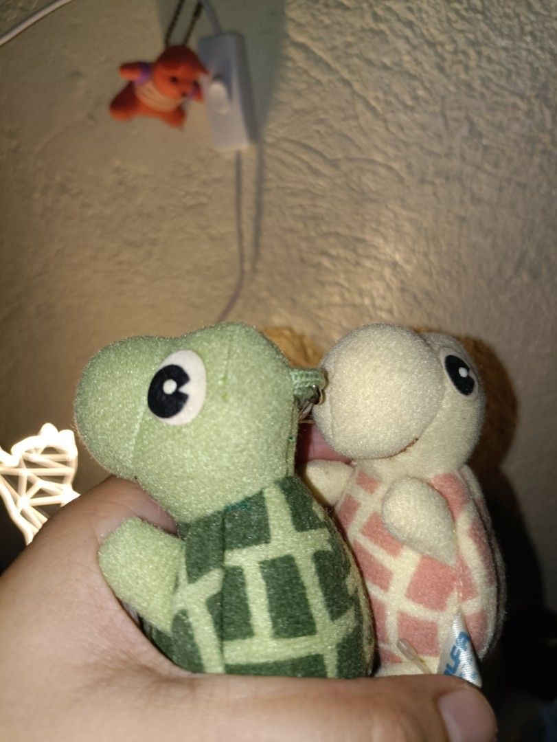 Turtle plush charm, Hobbies & Toys, Toys & Games on Carousell