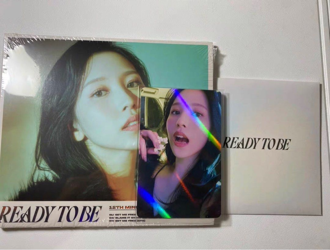 TWICE READY TO BE DIGIPACK ALBUM + JIHYO SANA NAYEON DAHYUN MINA PHOTOCARD PC SET, Hobbies ...