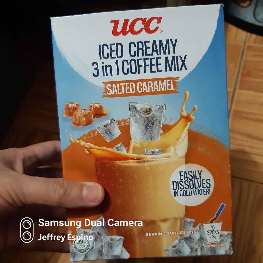 UCC Ice Creamy 3-in-1 Coffee Mix Salted Caramel on Carousell