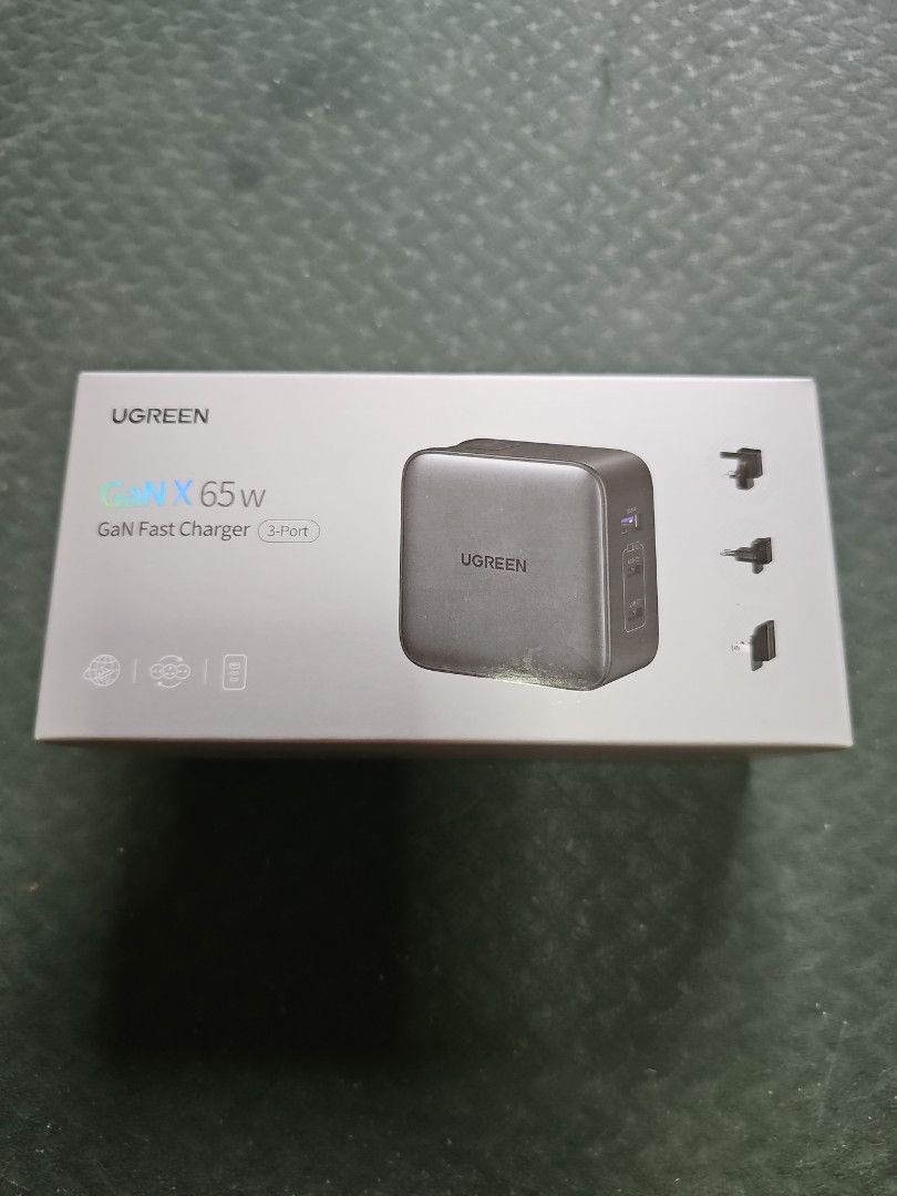 Ugreen GaN 65w fast travel charger, Mobile Phones & Gadgets, Mobile ...