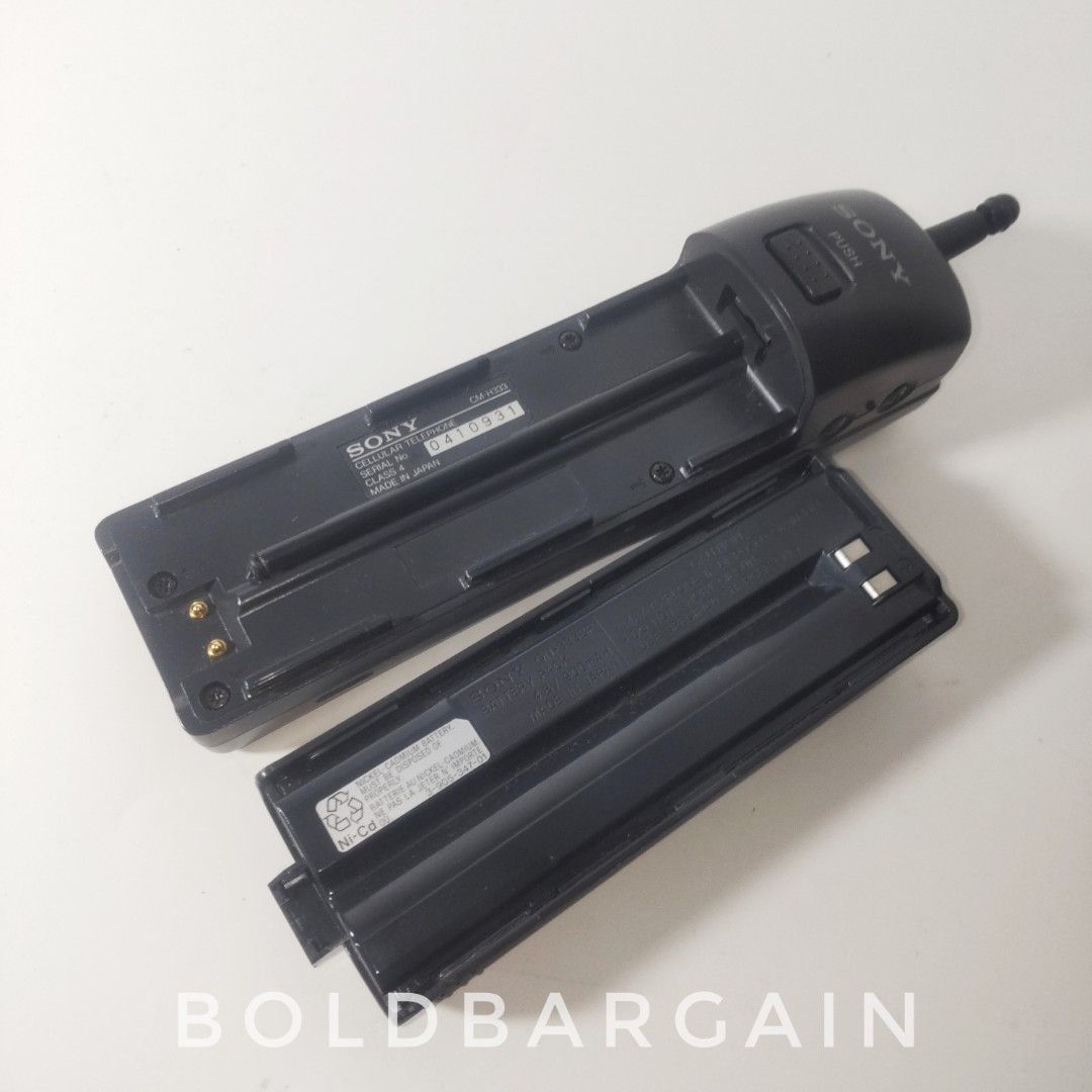 Ultra Rare SONY CM-H333 Early 90s Analog Cellular Telephone Mobile ...