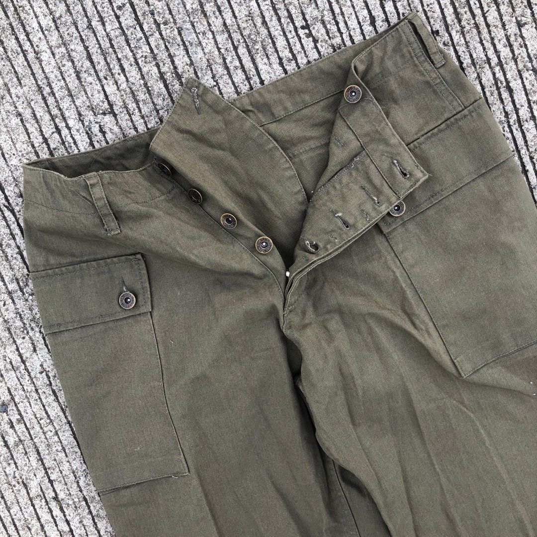US MILITARY POCKET, Men's Fashion, Bottoms, Chinos on Carousell
