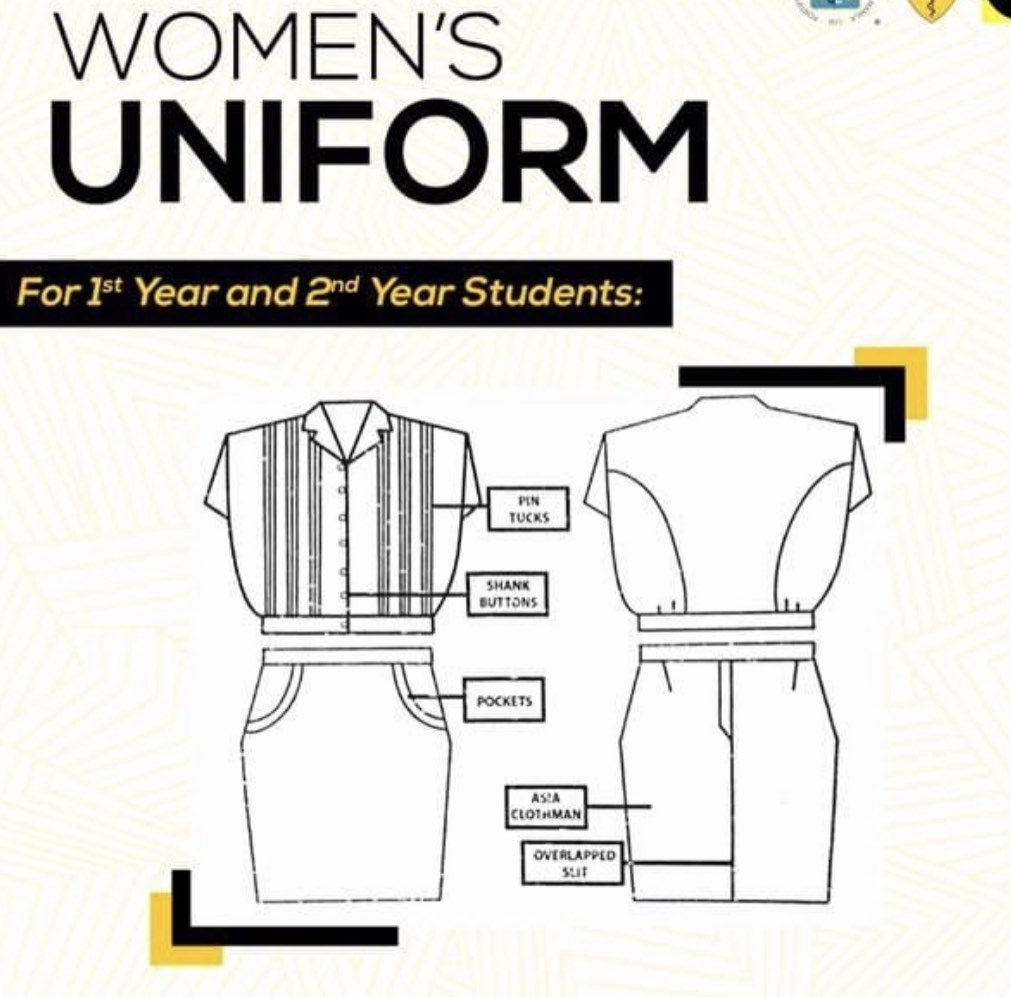 UST FMS Uniform 1st/2nd year on Carousell