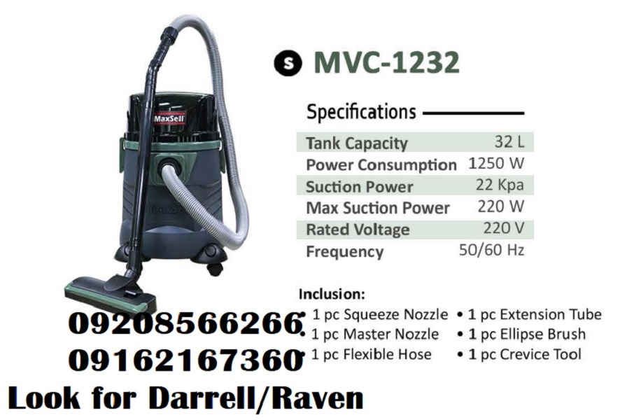 VACUUM CLEANER 32L, TV & Home Appliances, Vacuum Cleaner & Housekeeping ...