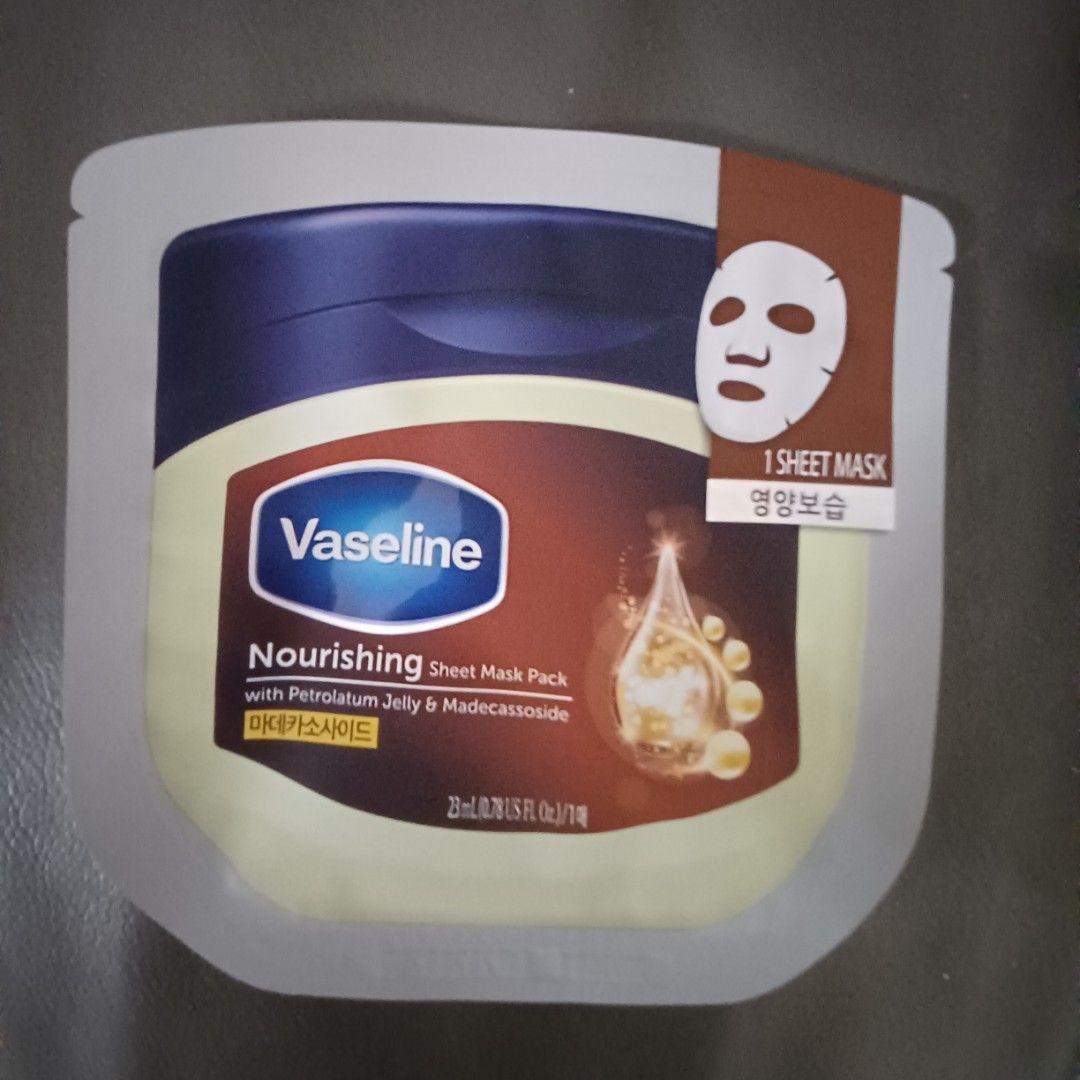 Vaseline Mask, 美容＆化妝品, 健康及美容 - 皮膚護理, 面部 - 面部護理 - Carousell