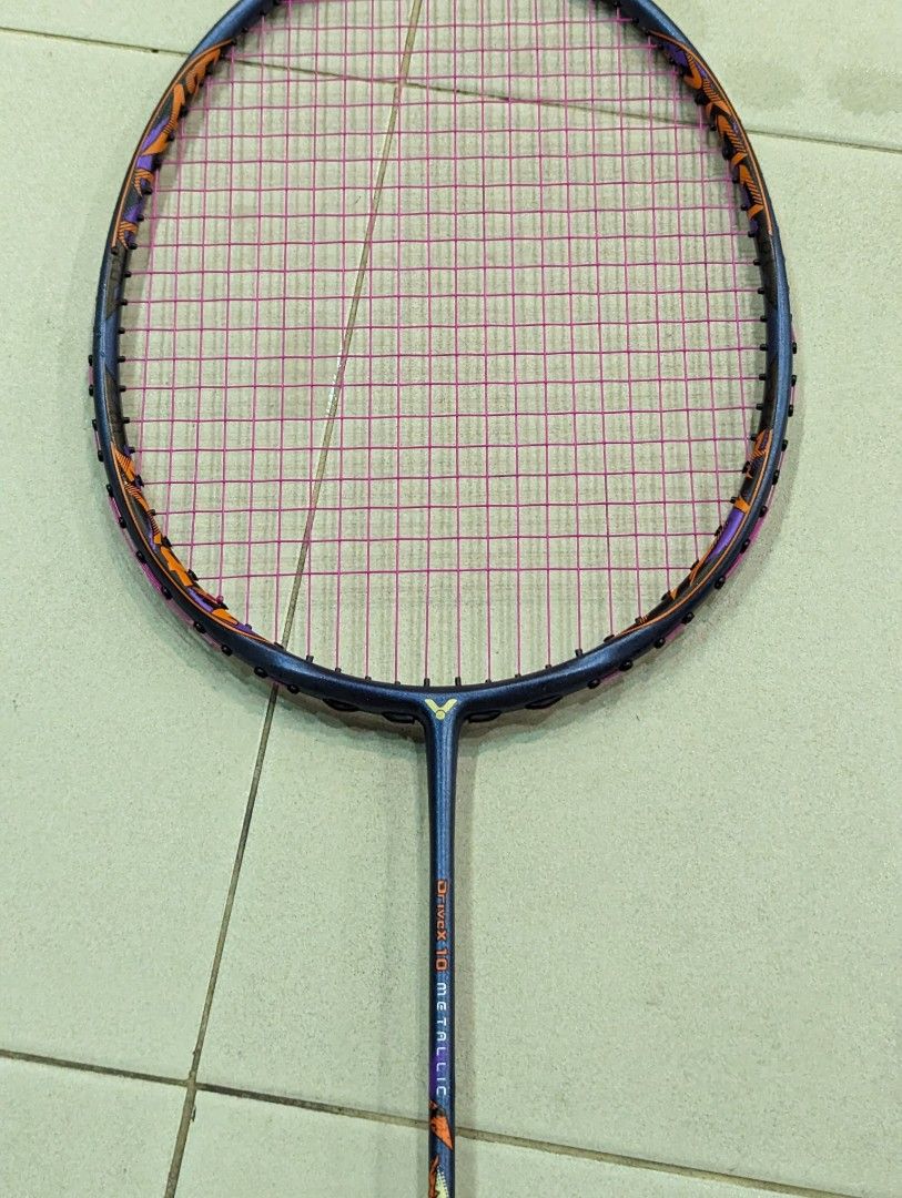 Victor drive x10, Sports Equipment, Sports & Games, Racket & Ball ...