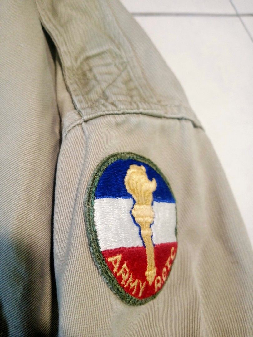 VINTAGE ARMY R.O.T.C, Men's Fashion, Coats, Jackets and Outerwear on ...