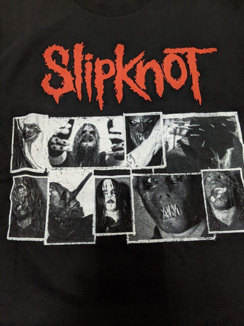 Vintage band slipknot, Men's Fashion, Tops & Sets, Tshirts & Polo ...