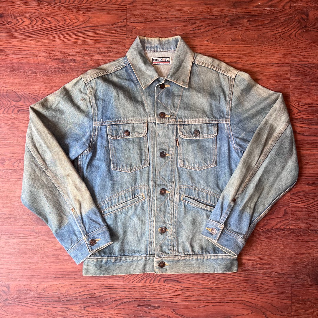 Vintage Edwin Denim Jacket on Carousell