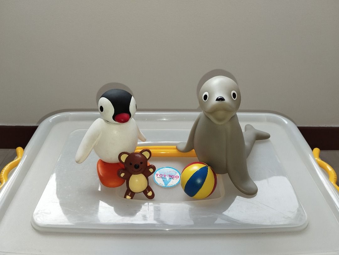 Vintage Pingu Figurines (Pinga & Robby), Hobbies & Toys, Memorabilia ...