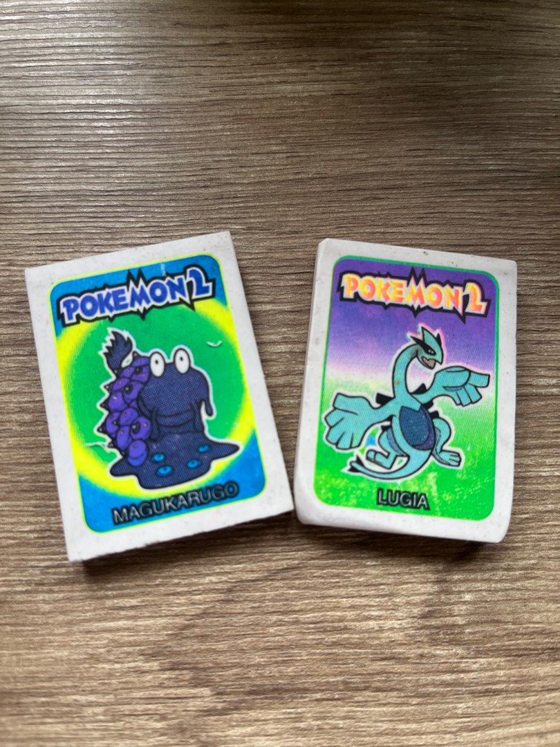Vintage Pokemon Eraser, Hobbies & Toys, Stationery & Craft, Craft ...