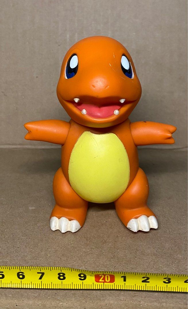 Vintage Tomy Vinyl Pokemon figures 1998 Charmander / 1998 Blastiose ...
