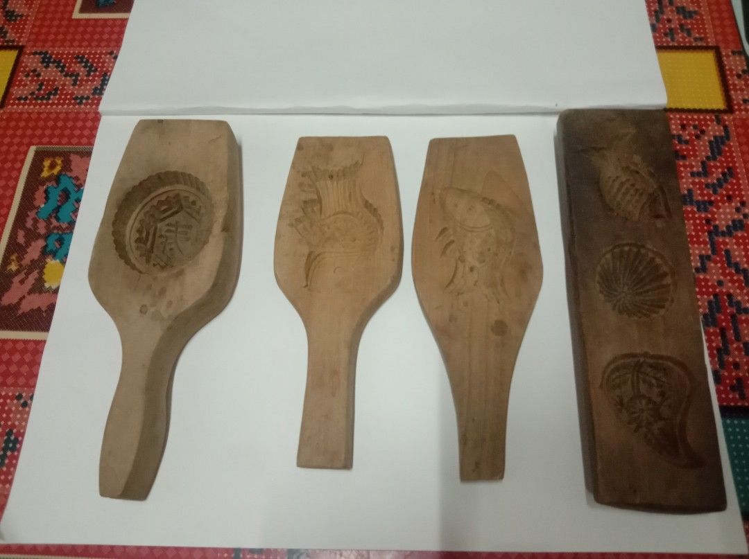 Vintge acuan kuih kayu, Hobbies & Toys, Collectibles & Memorabilia ...