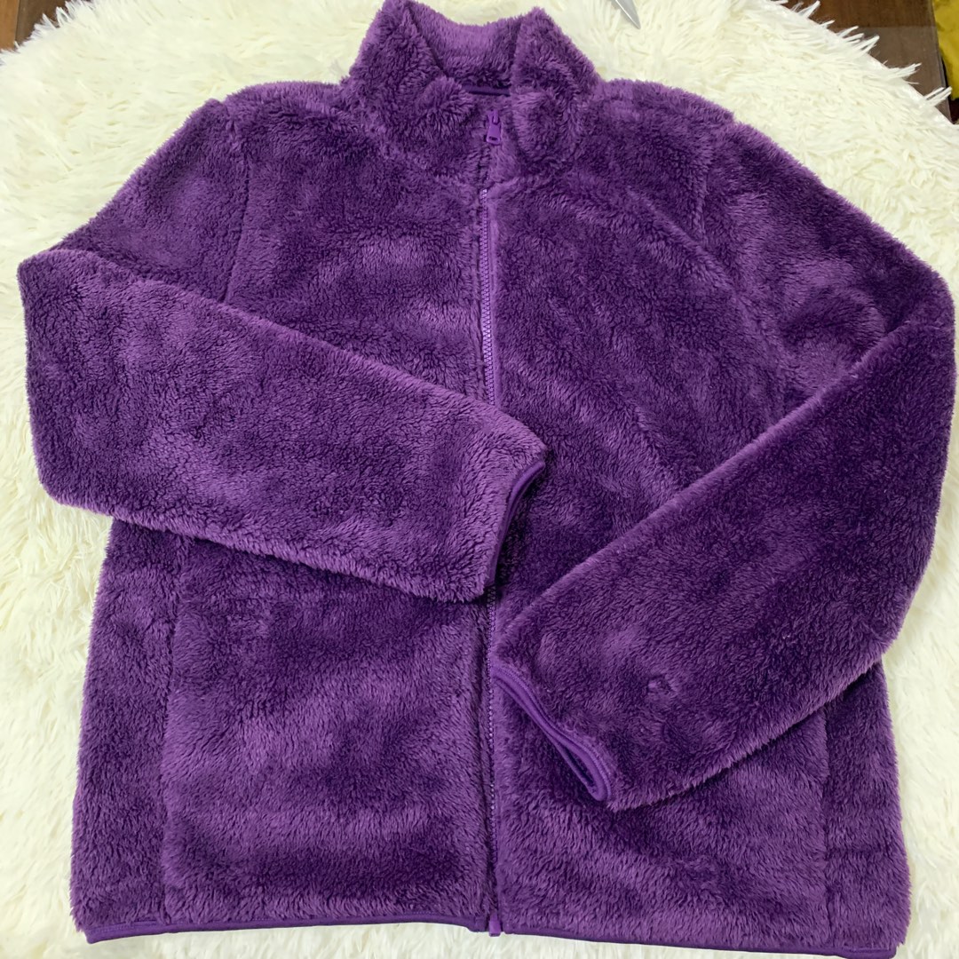 Violet Fleece Jacket for Adult - L to XL, Women's Fashion, Coats ...