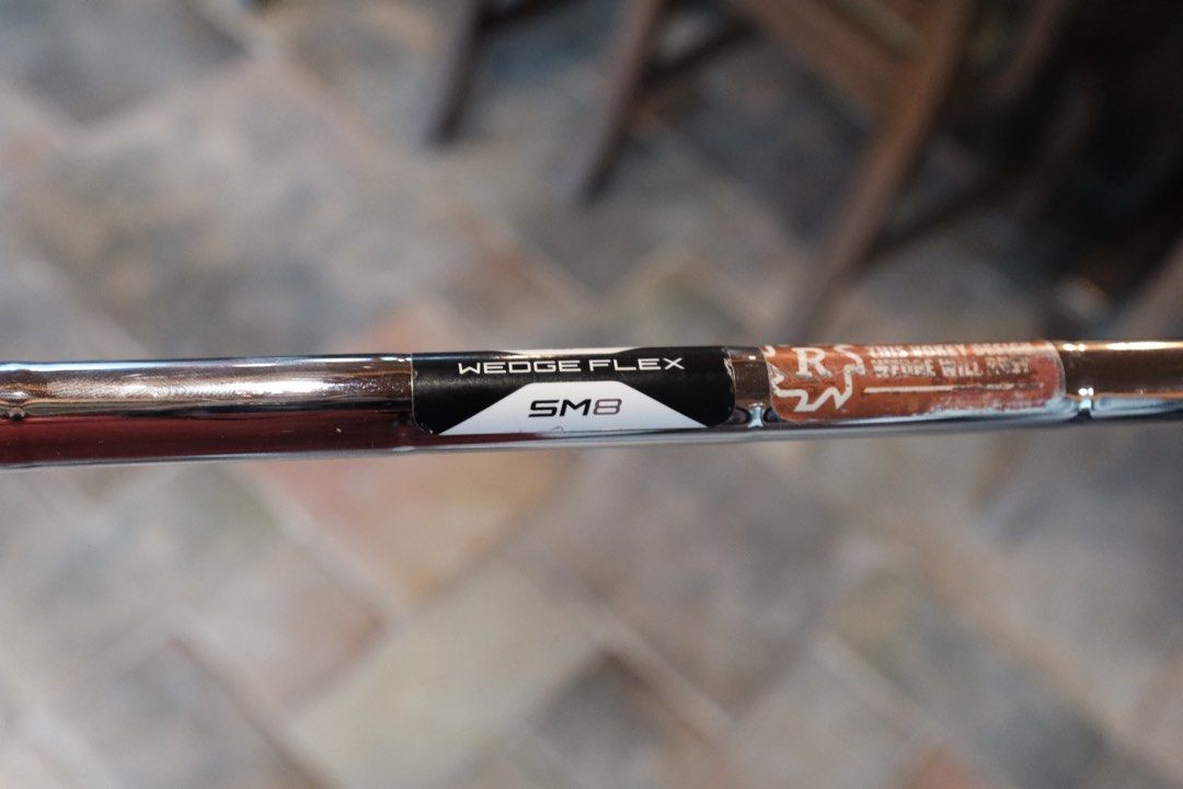 Vokey SM8 58.12D. Rust. SM8 Wedge Shaft. Super Stroke Cross Comfort Midsize. on Carousell