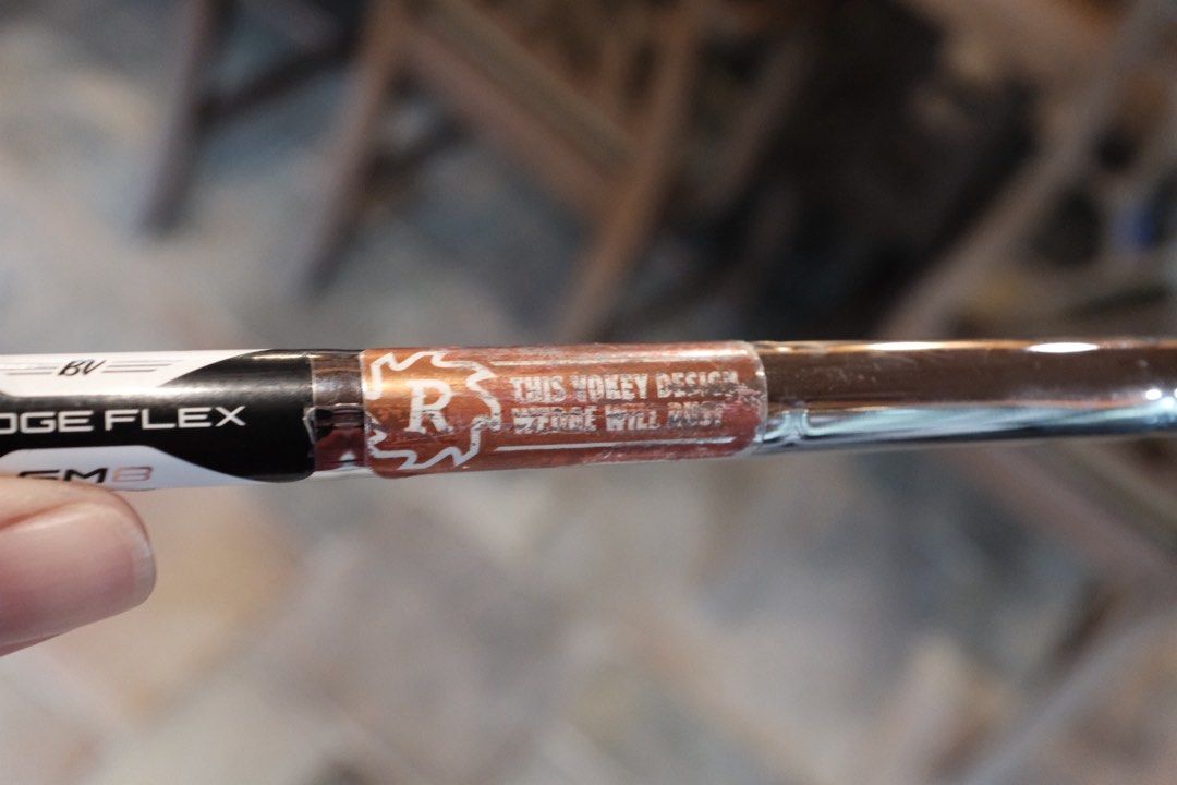 Vokey SM8 58.12D. Rust. SM8 Wedge Shaft. Super Stroke Cross Comfort ...