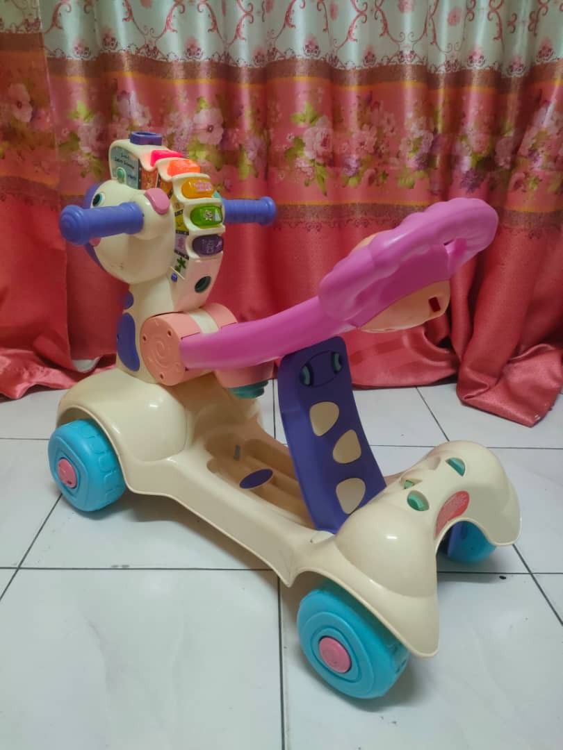 Vtech Ride On Push Walker Zebra, Babies & Kids, Infant Playtime on ...