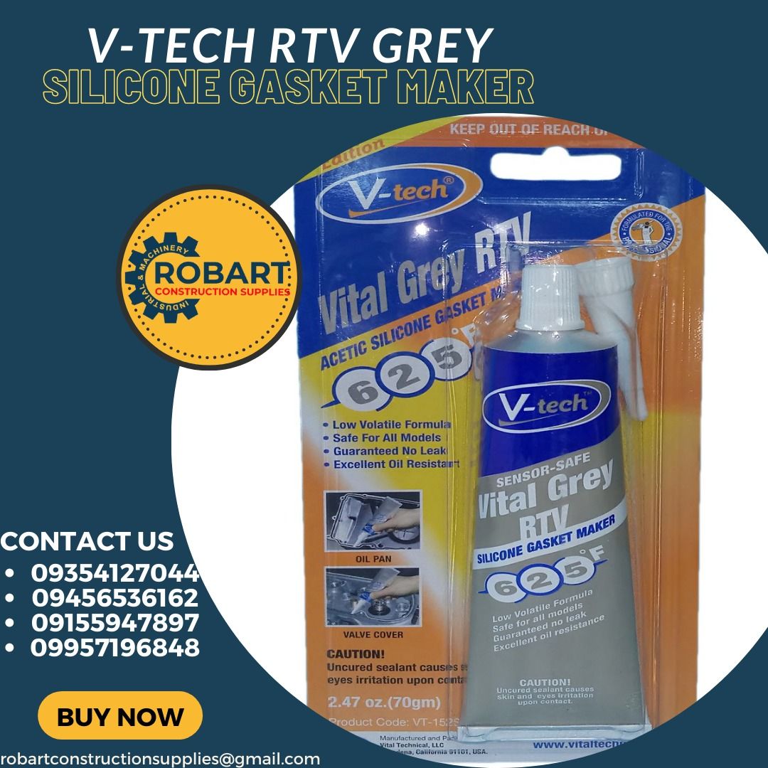 V-TECH RTV GREY SILICONE GASKET MARKER on Carousell