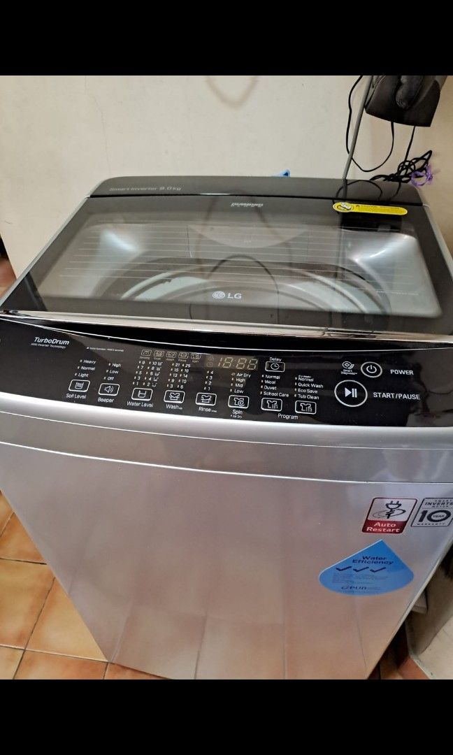 LG washing Machine top load, TV & Home Appliances, Washing Machines and ...