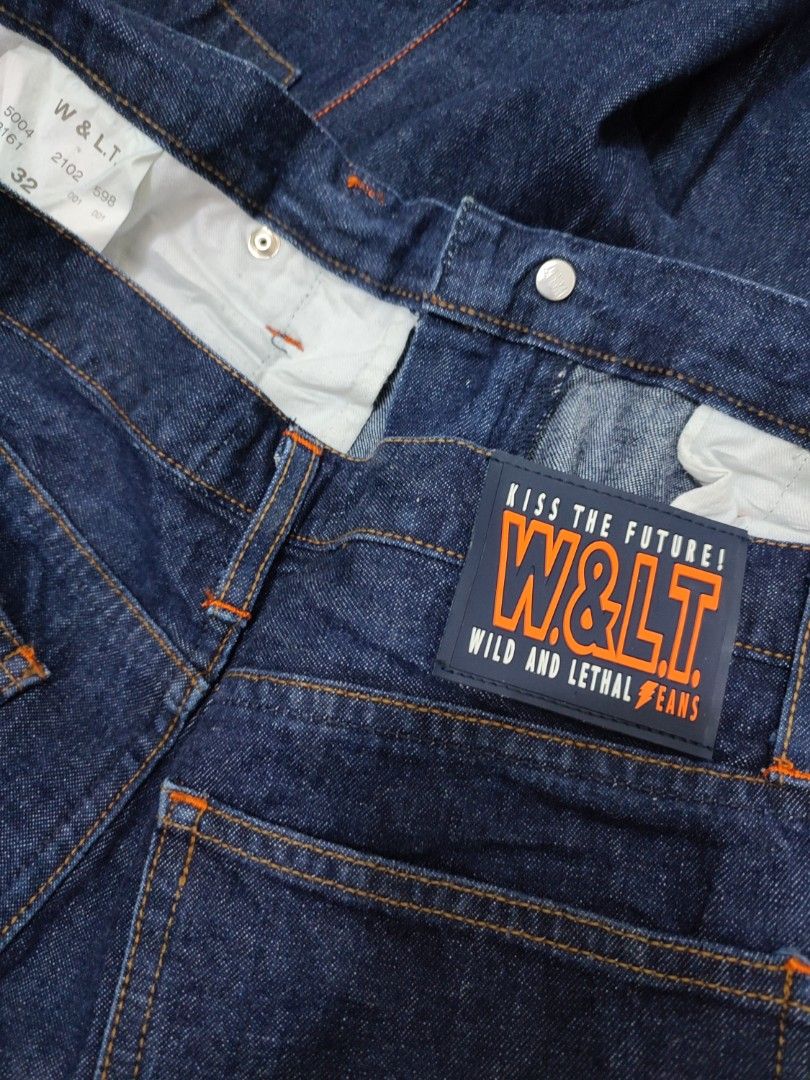 Wild & Lethal Trash Jeans, Men's Fashion, Bottoms, Jeans on Carousell