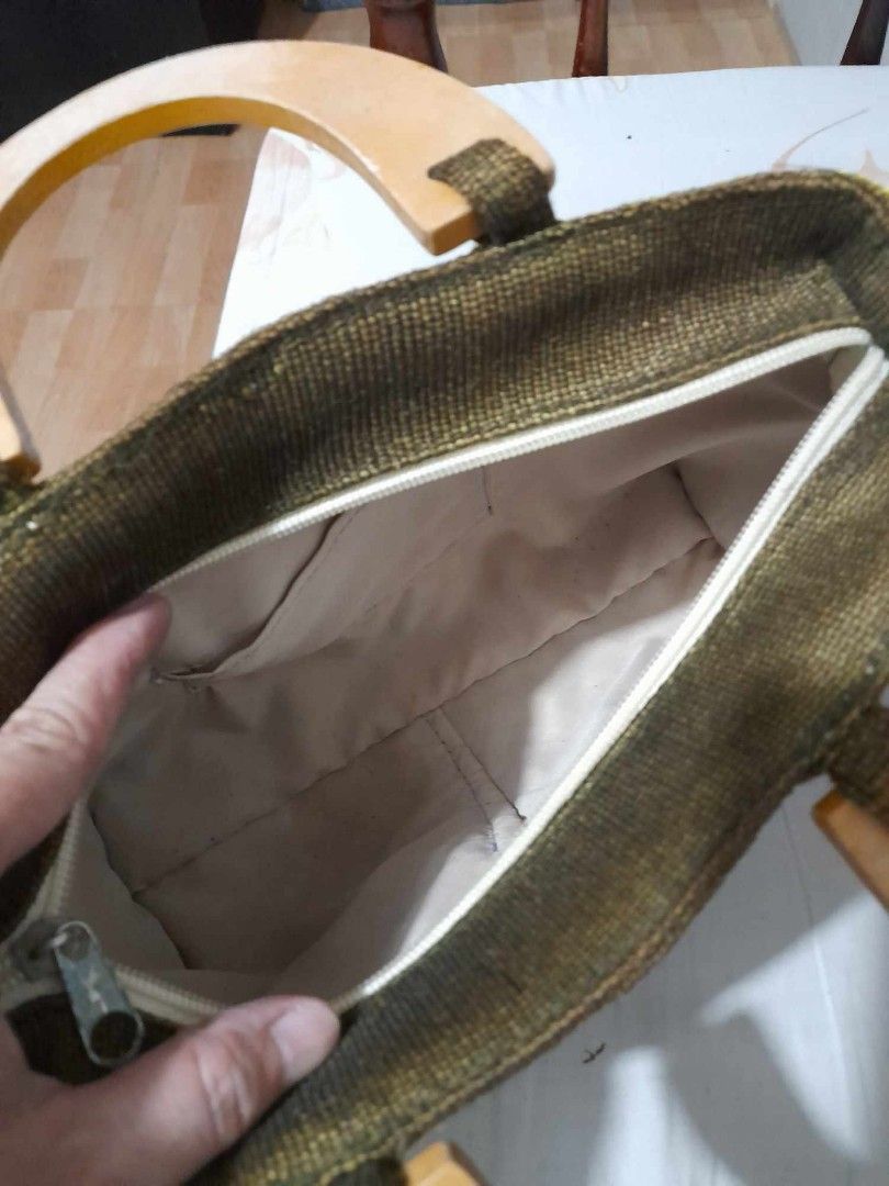 Wood hand bag on Carousell